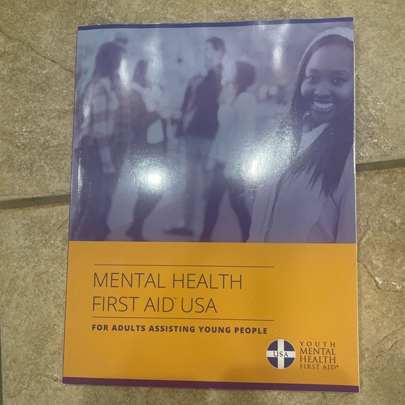 Other | Mental Health First Aid Usa Book | Poshmark